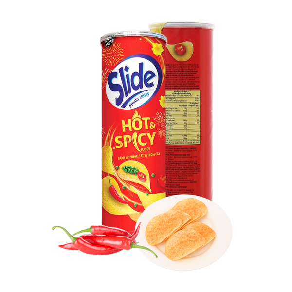 Bánh khoai tây Slide vị hot & spicy 150 g (I0015924) – FARMERS MARKET