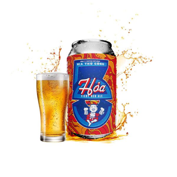 Bia Hỏa (Belgian Fiery Red Ale) lon 330ml – FARMERS MARKET