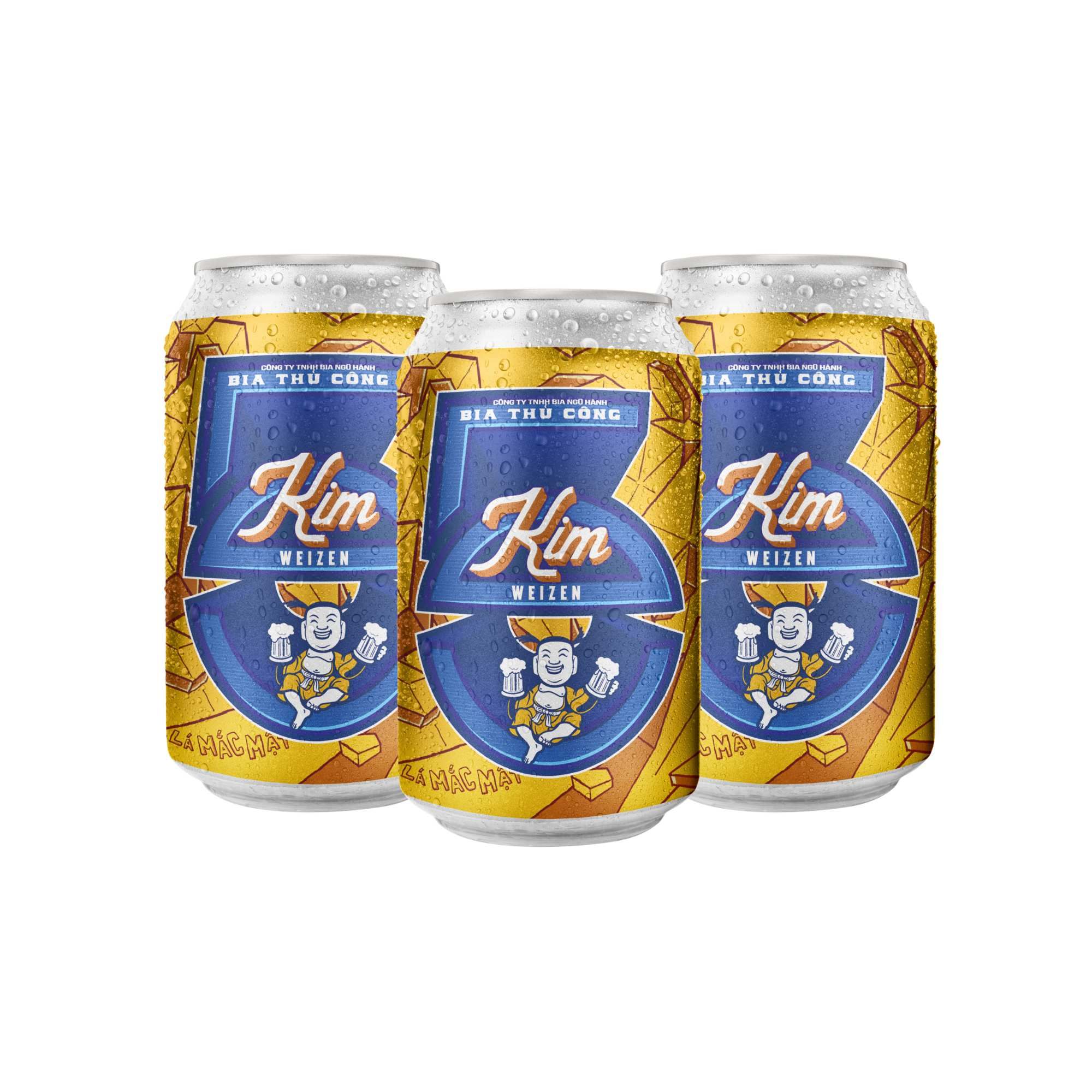 [Combo 3 Lon] Bia Kim (German Weizen) lon 330ml – FARMERS MARKET