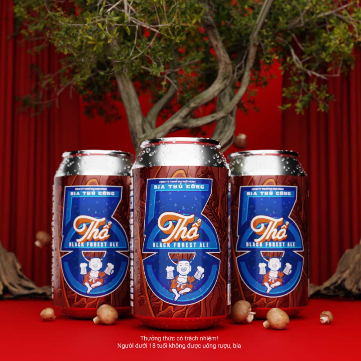 Bia Thổ (English Black Forest Ale) lon 330ml – FARMERS MARKET