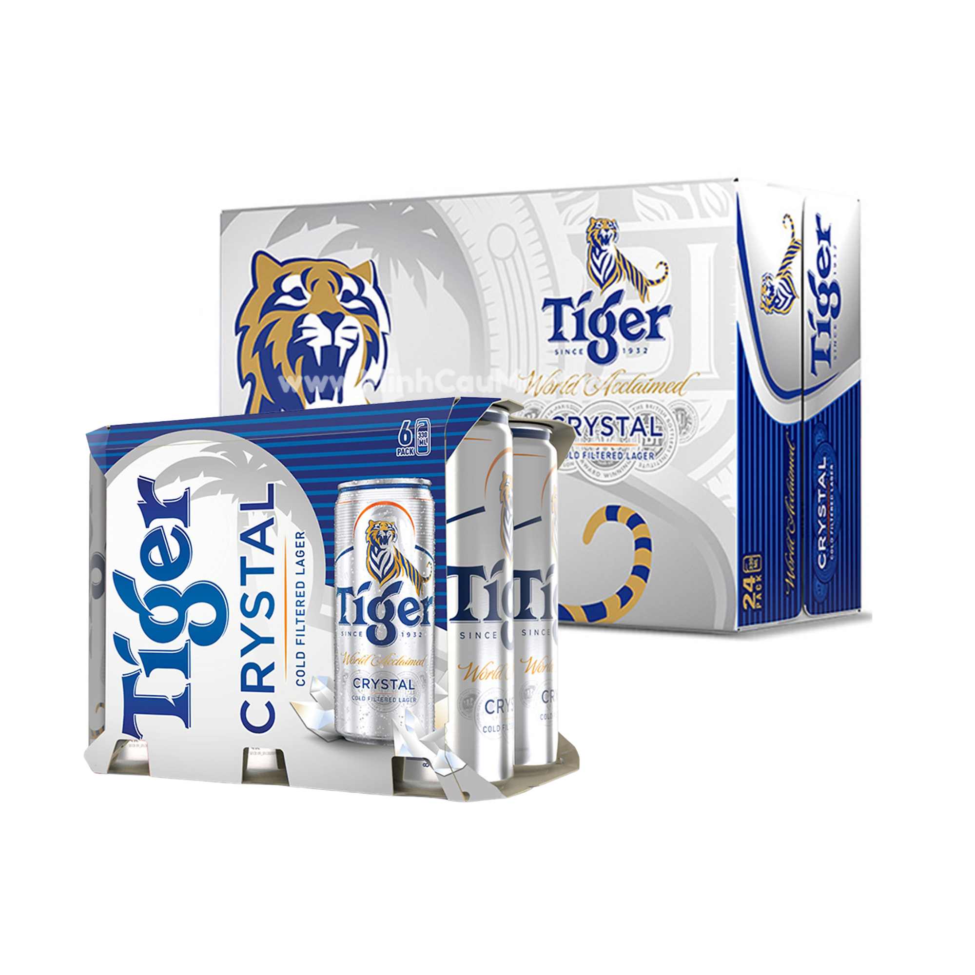 Bia Tiger bạc lon cao – FARMERS MARKET