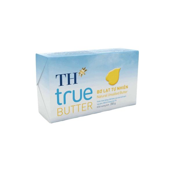 Bơ lạt TH True Butter 200 g (I0007270) – FARMERS MARKET