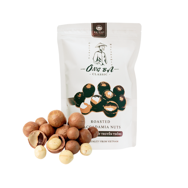 Hạt Macca Ông Ba nguyên vỏ truyền thống túi 500 g (I0015726) – FARMERS ...