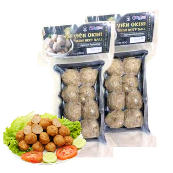 [ĐÔNG LẠNH] Bò viên Okini 280G – FARMERS MARKET