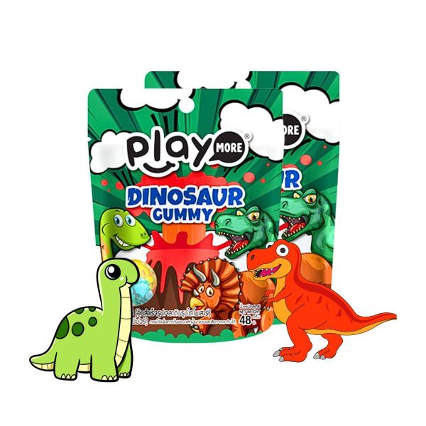 Kẹo dẻo con khủng long Playmore 48 g (I0000383) – FARMERS MARKET
