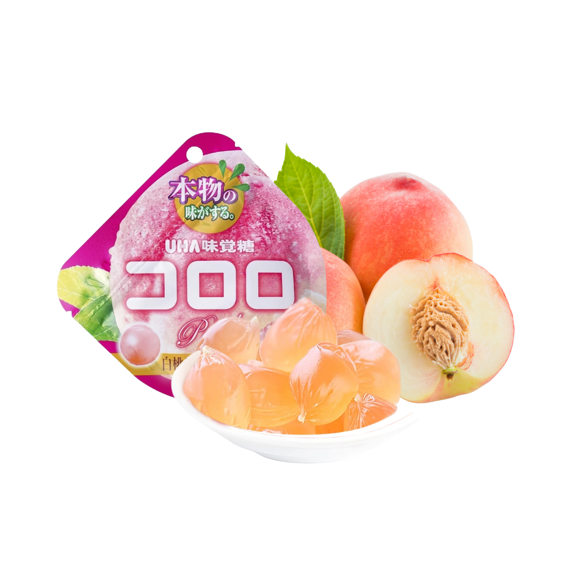 Kẹo Dẻo UHA Kororo Vị Đào gói 40g (I0020751) – FARMERS MARKET