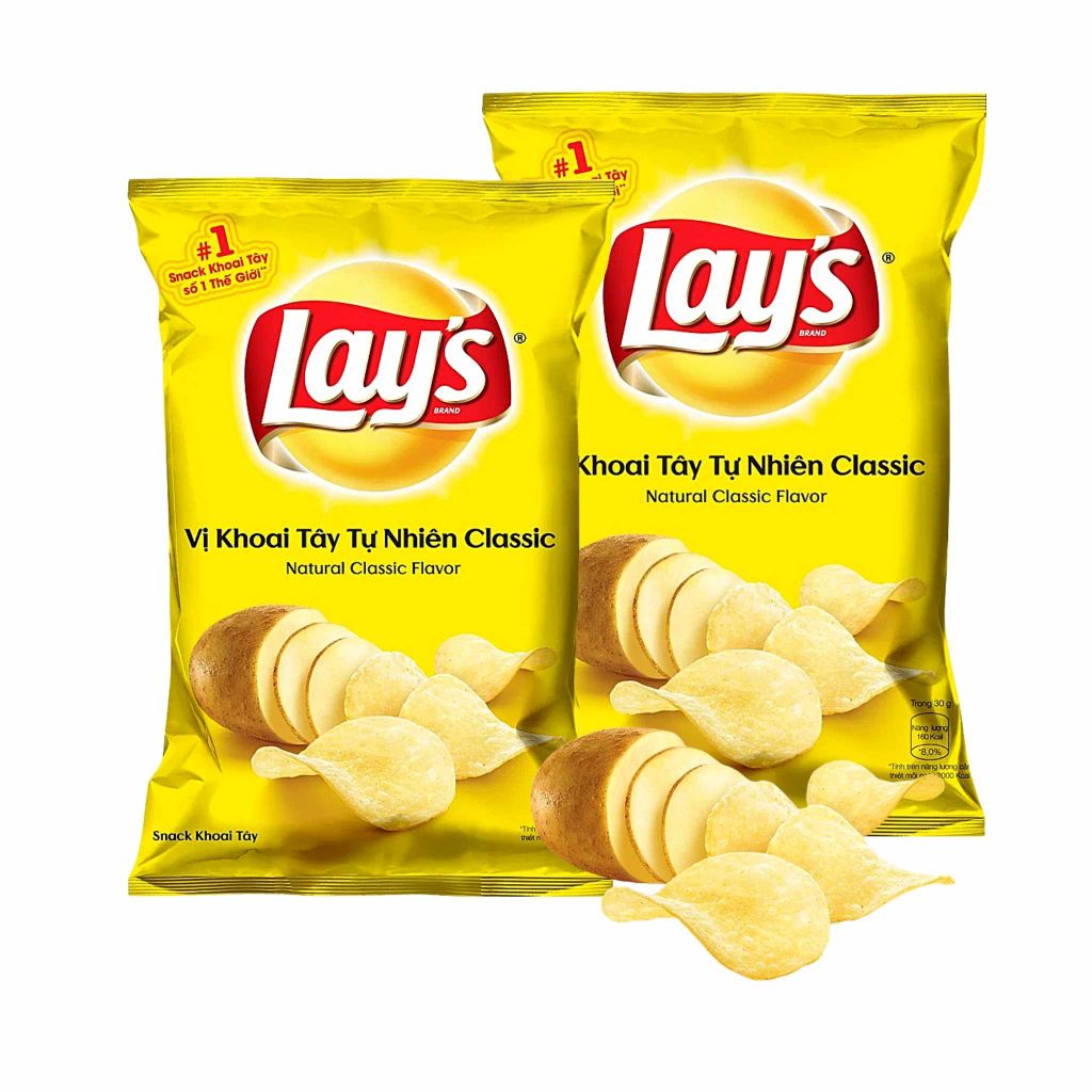 Khoai tây vị tự nhiên Classic Lay's – FARMERS MARKET
