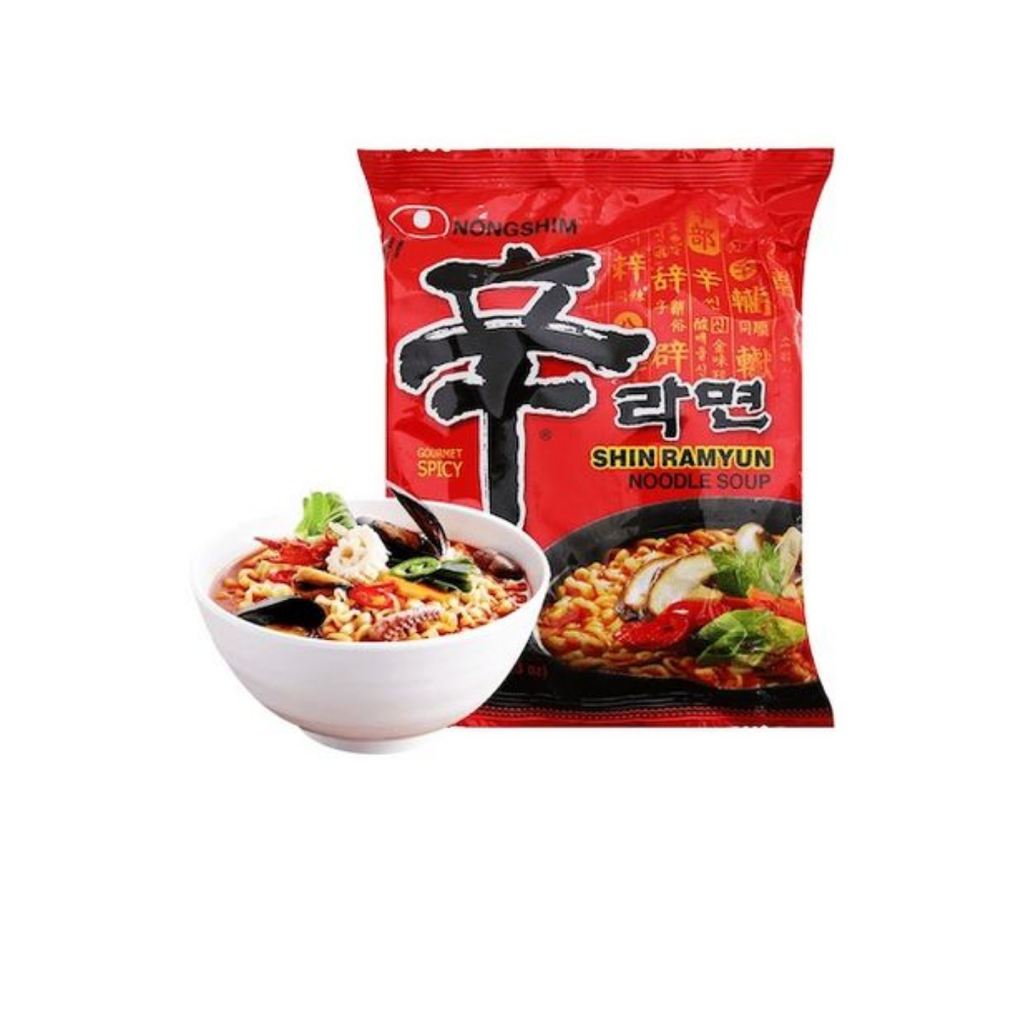 Mì vị cay Shin Ramyun 120 g – FARMERS MARKET