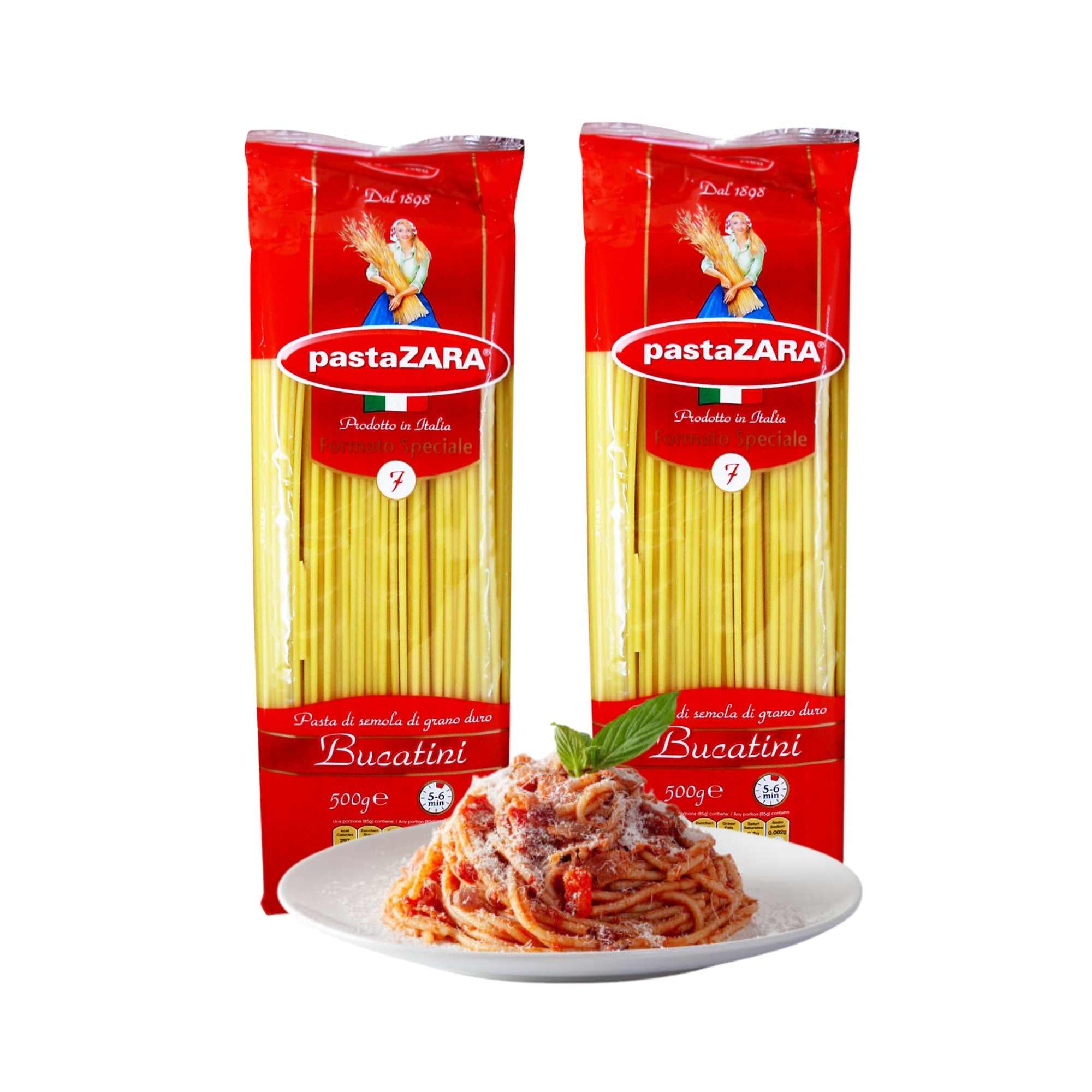 Mì ý bucatini 07 Pasta Zara 500 g (I0001379) – FARMERS MARKET