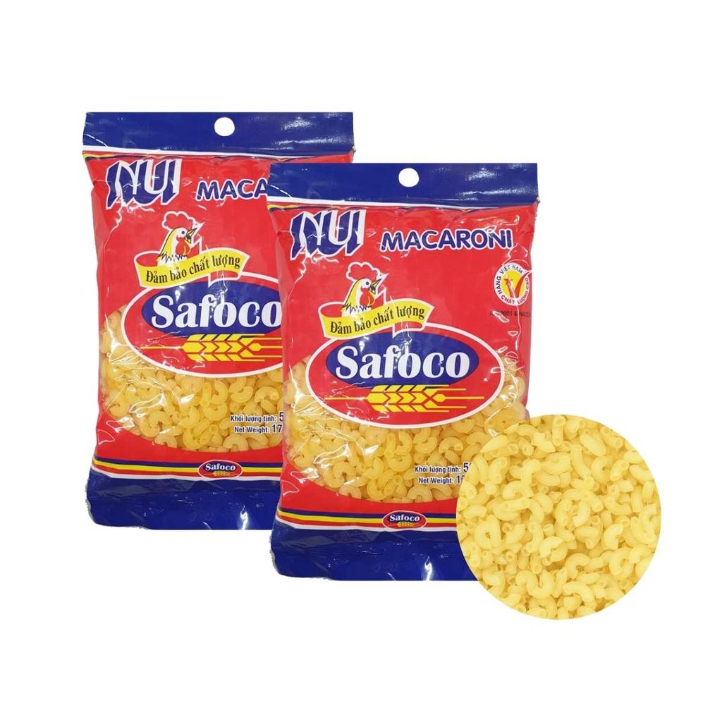 Nui ống nhỏ Macaroni Safoco – FARMERS MARKET