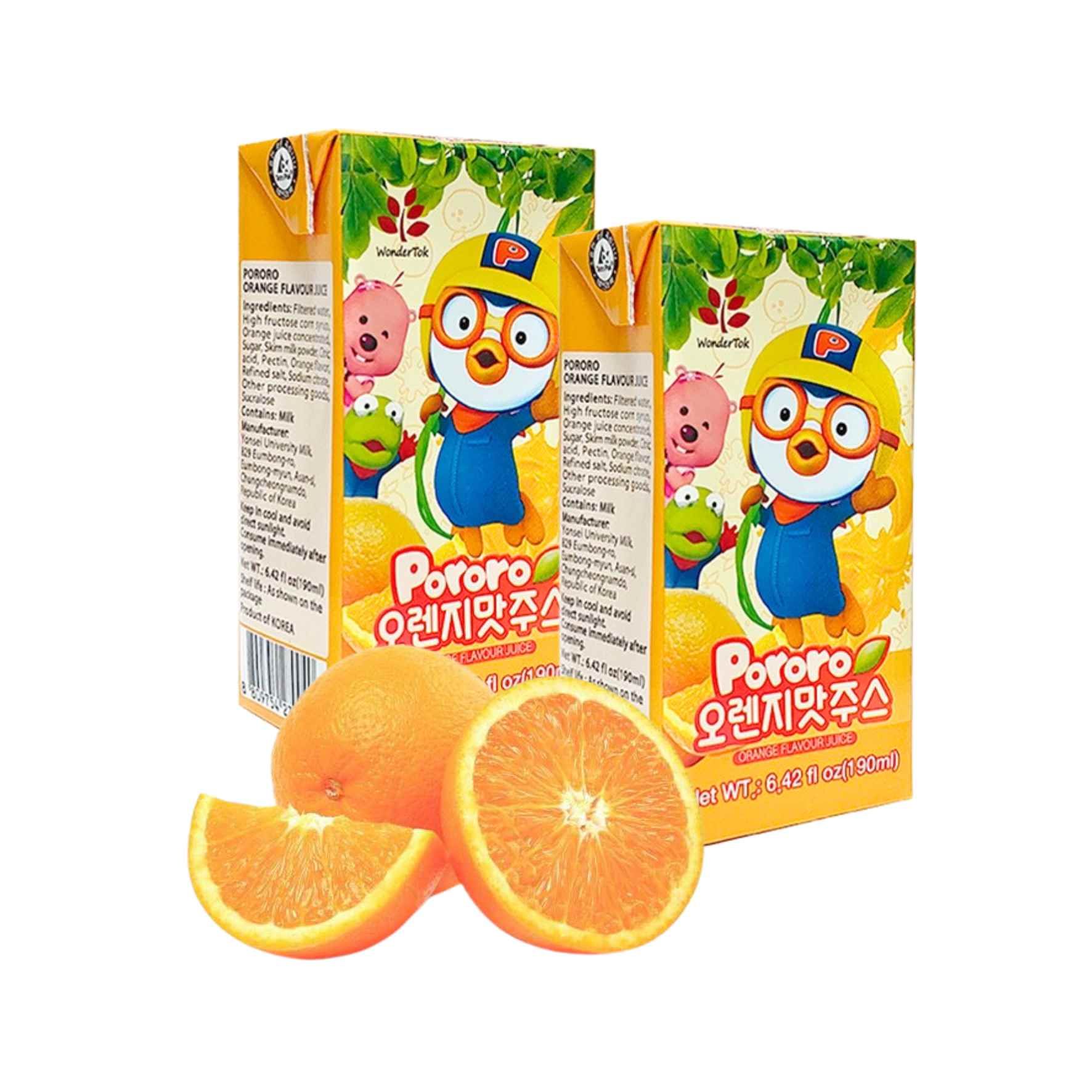 Nước ép trái cây Pororo vị cam – FARMERS MARKET