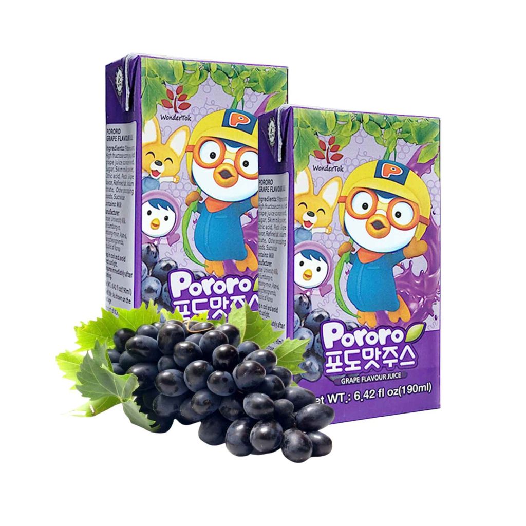 Nước ép trái cây Pororo vị nho – FARMERS MARKET