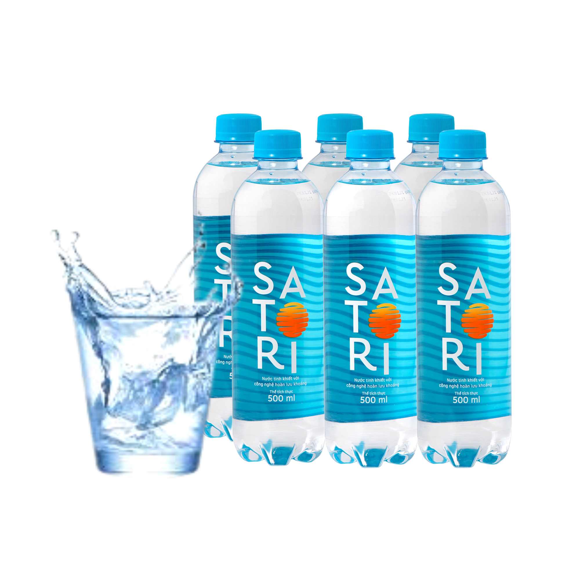 Nước tinh khiết Satori 500 ml (I0009442) – FARMERS MARKET