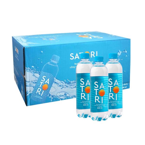 Nước tinh khiết Satori 500 ml (I0009442) – FARMERS MARKET