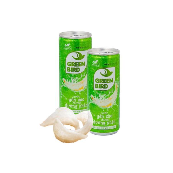 Nước yến sào chưng đường phèn Green Bird 240 ml (I0020731) – FARMERS MARKET