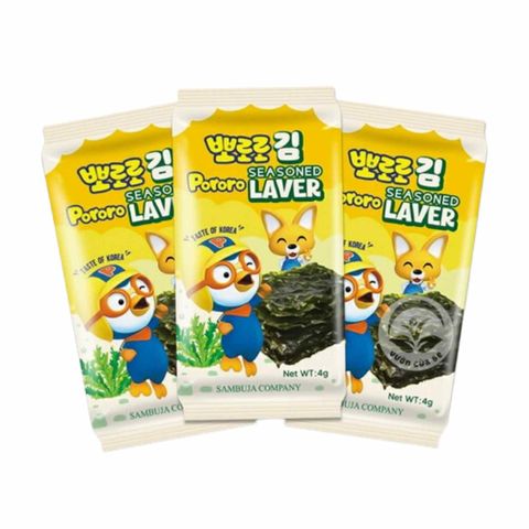 Rong biển ăn liền vị gà cay Ottogi (4,8G x 3 Gói/Lốc) – FARMERS MARKET