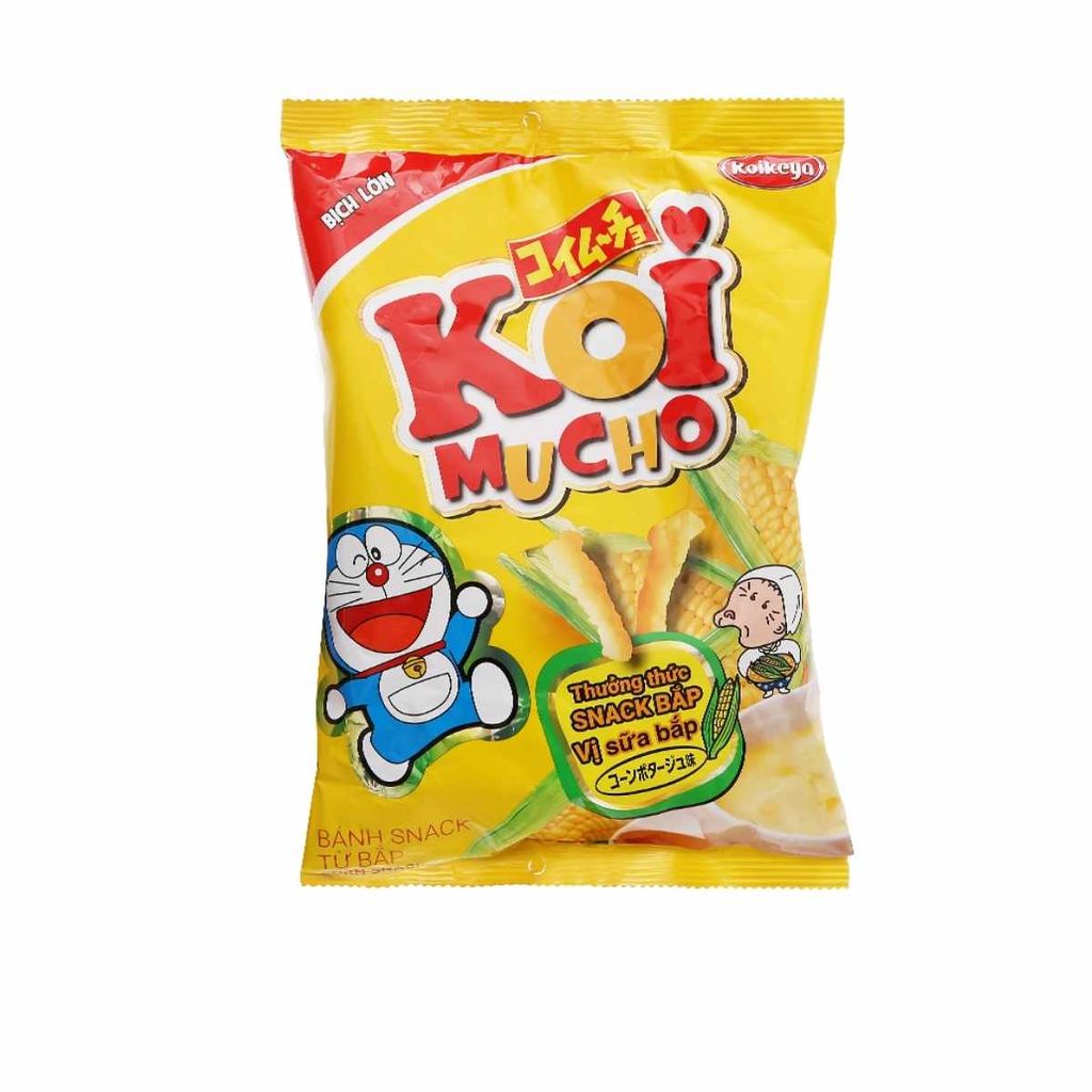 Snack bắp Koimucho vị sữa bắp gói 60 g – FARMERS MARKET