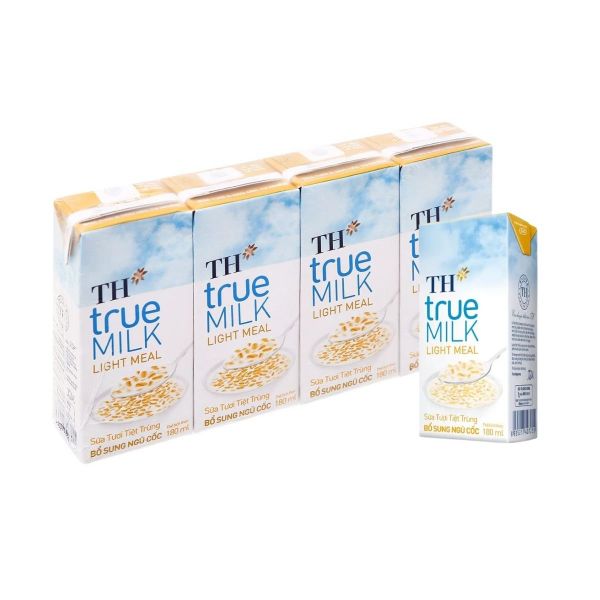 Sữa tiệt trùng ngũ cốc TH 4*180 ml (I0011113) – FARMERS MARKET