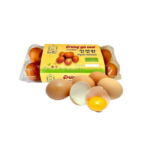 Trứng gà sạch Tafa 70 g (10 quả/hộp) (I0004917) – FARMERS MARKET