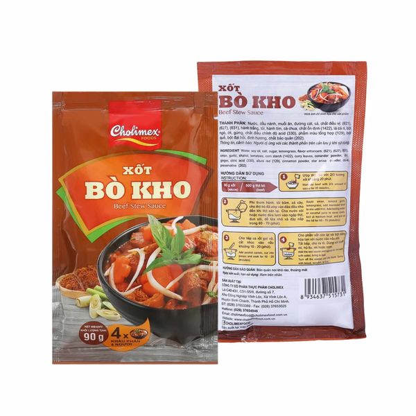 Xốt bò kho Cholimex – FARMERS MARKET