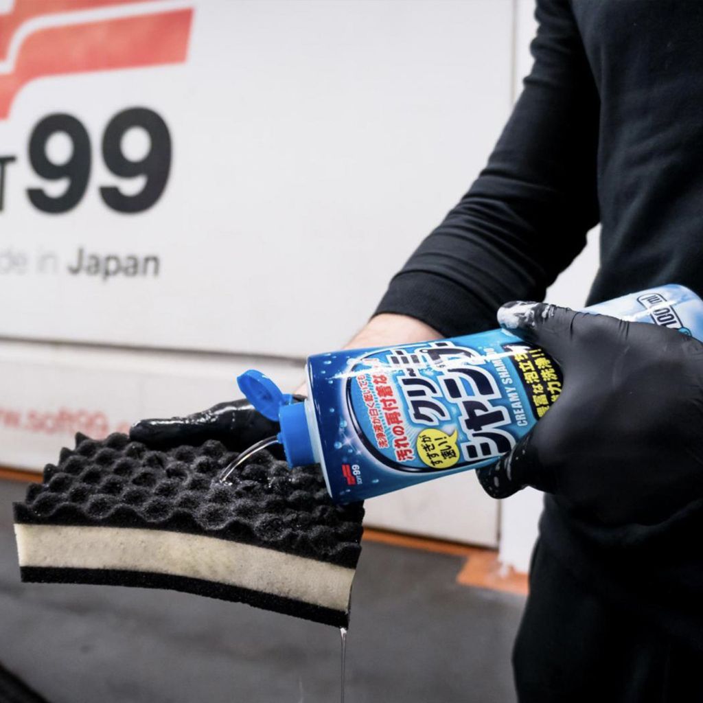 Xà phòng rửa xe trung tính dạng kem Neutral Shampoo Creamy Type Soft99 – Chăm Sóc 4 Bánh