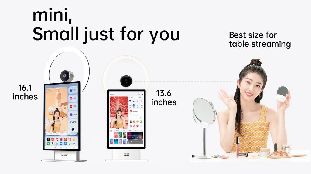 Rexso Mini Easy Live Mini 3.6 INCH ( Tặng Micro & Phông Xanh ) – Titishop