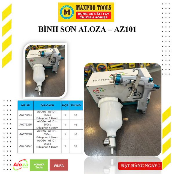 Bình sơn cao cấp Aloza AZ01 - 350cc ( bình trên ) – Maxpro