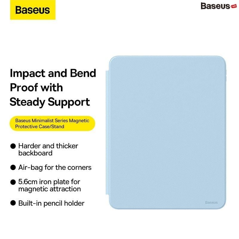 Bao Da Nam Châm Baseus Minimalist Series Magnetic Case/Stand Cho iPad