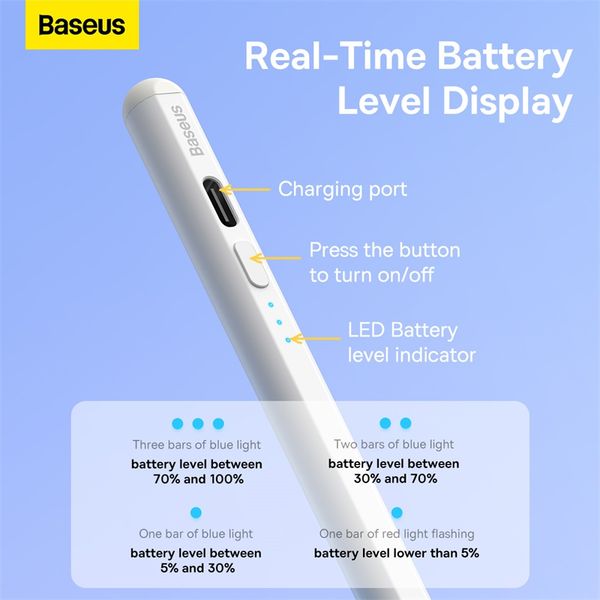 Bút Cảm Ứng Baseus Pencil 2 Pro Smooth Writing Wireless Charging