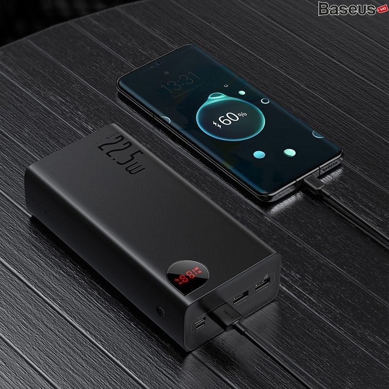 Pin Sạc Dự Phòng Baseus Adaman Digital Display Fast Charge Power Bank