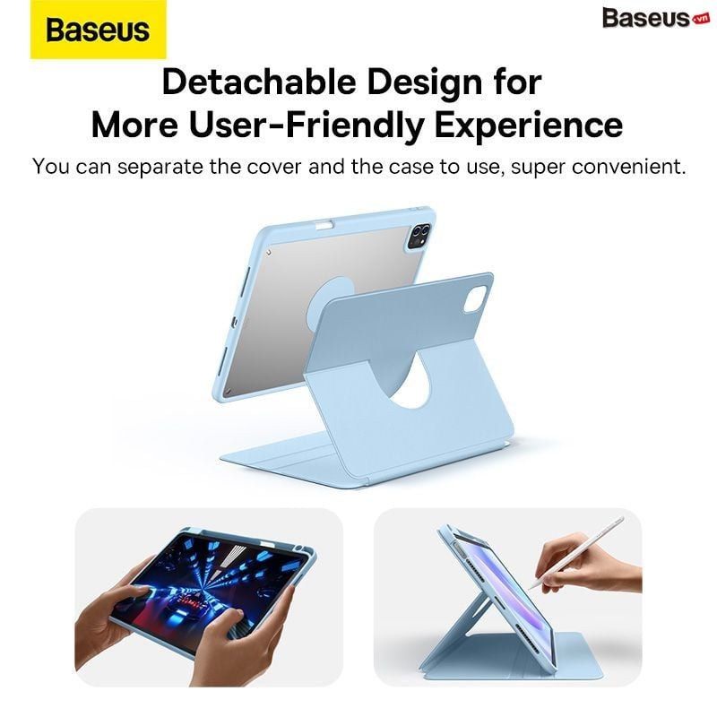 Bao Da Nam Châm Baseus Minimalist Series Magnetic Case/Stand Cho iPad