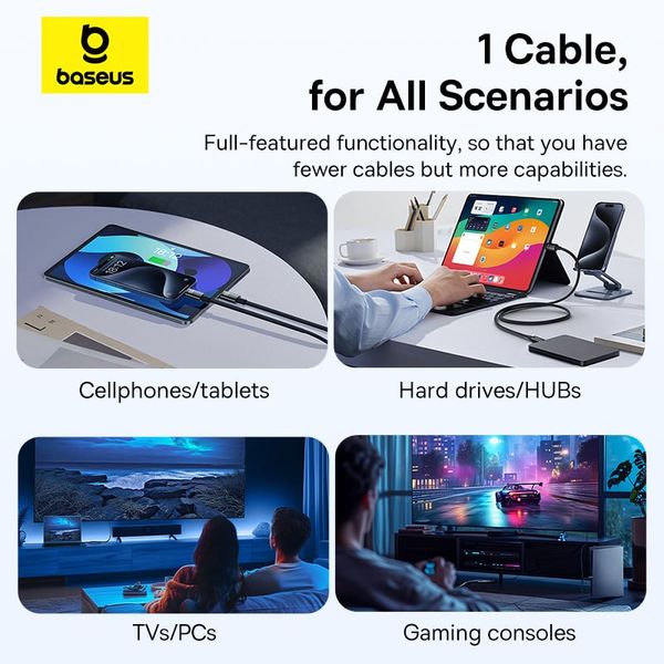 Cáp Sạc Nhanh Baseus Tungsten Gold C to C 100W