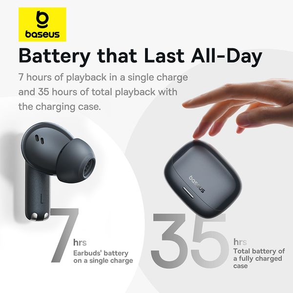 Tai nghe Bluetooth TWS Baseus Bowie M2s Pro