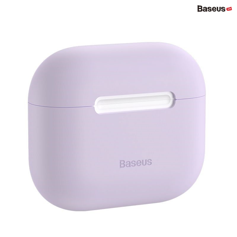 Ốp Lưng Siêu Mỏng Baseus Super Thin Silica Gel cho Airpod 3 -Airpod Ca