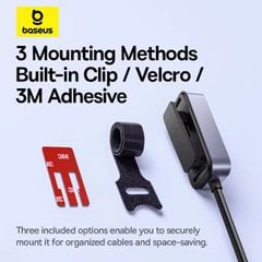 Tẩu Sạc Cho Ô Tô Baseus BackseatPal L1 In-vehicle 3U+3C 110W