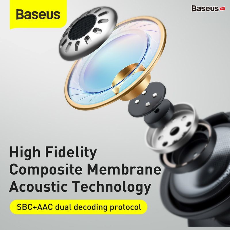 Tai nghe thể thao không dây Baseus Encok True Wireless Earphones W17