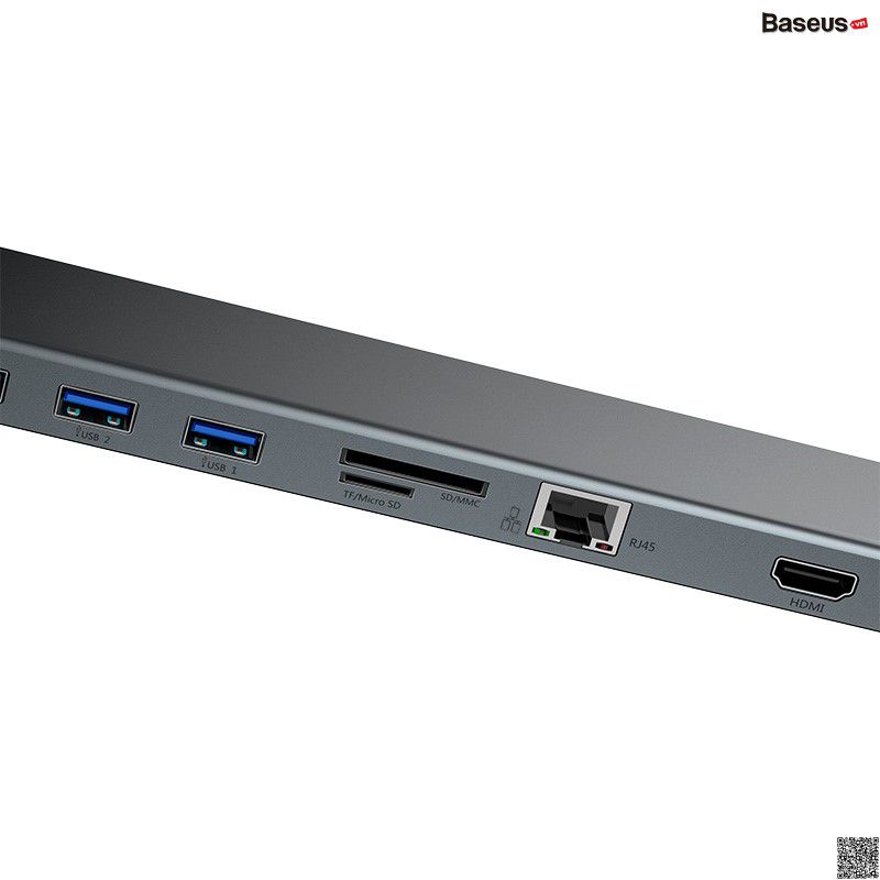 Bộ Hub chuyển đa năng 11 in 1 Baseus Enjoyment Series Type C New 2019
