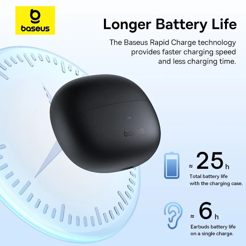 Tai Nghe Bluetooth Baseus AirGo AS01 Open-Ear TWS Earbuds