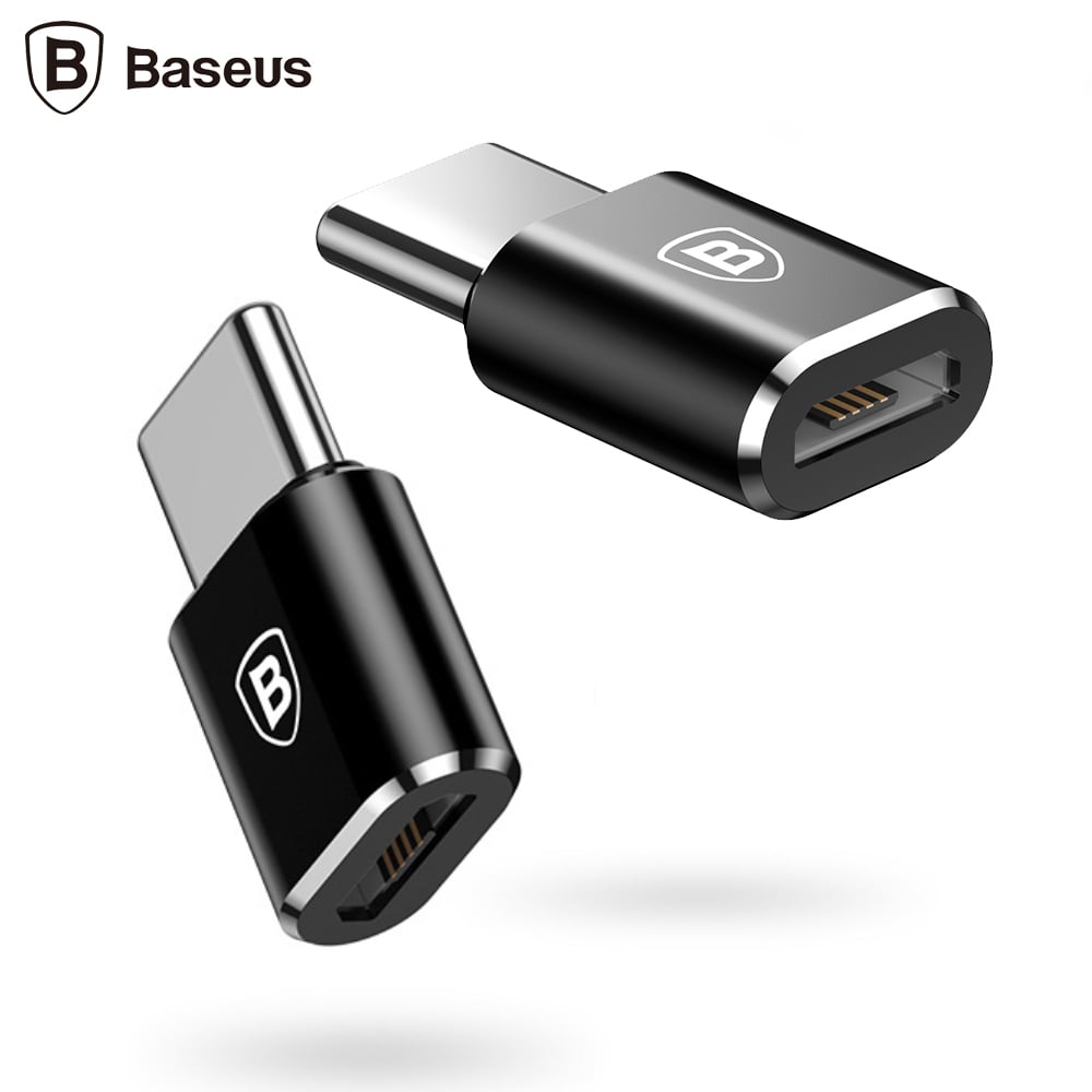 Đầu Chuyển Micro USB Sang USB Type C 3.1 Baseus Đầu Chuyển Micro USB Sang USB Type C 3.1 Baseus