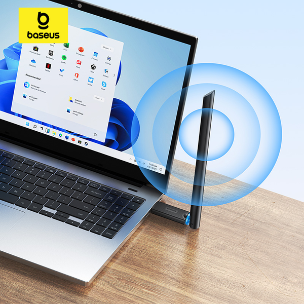 USB Wifi Baseus FastJoy Series WiFi Adapter (Ăngten Ngoài)
