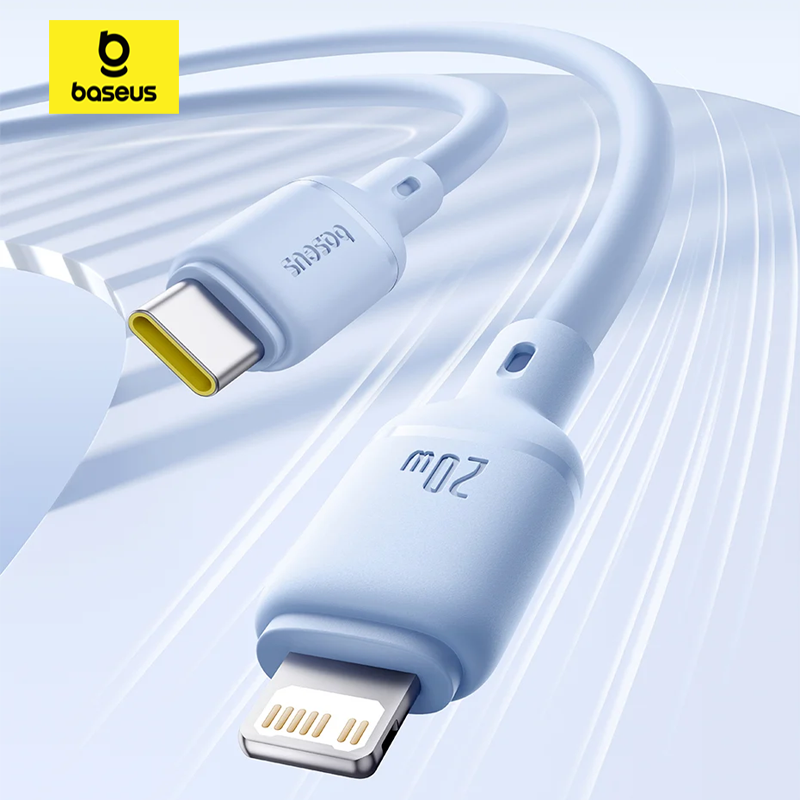 Cáp Sạc Nhanh Baseus Silky Series C to Lightning 20W (480Mbps)