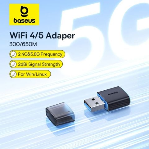 USB Wifi Baseus FastJoy Series WiFi Adapter 150Mbps (Ăngten Trong)