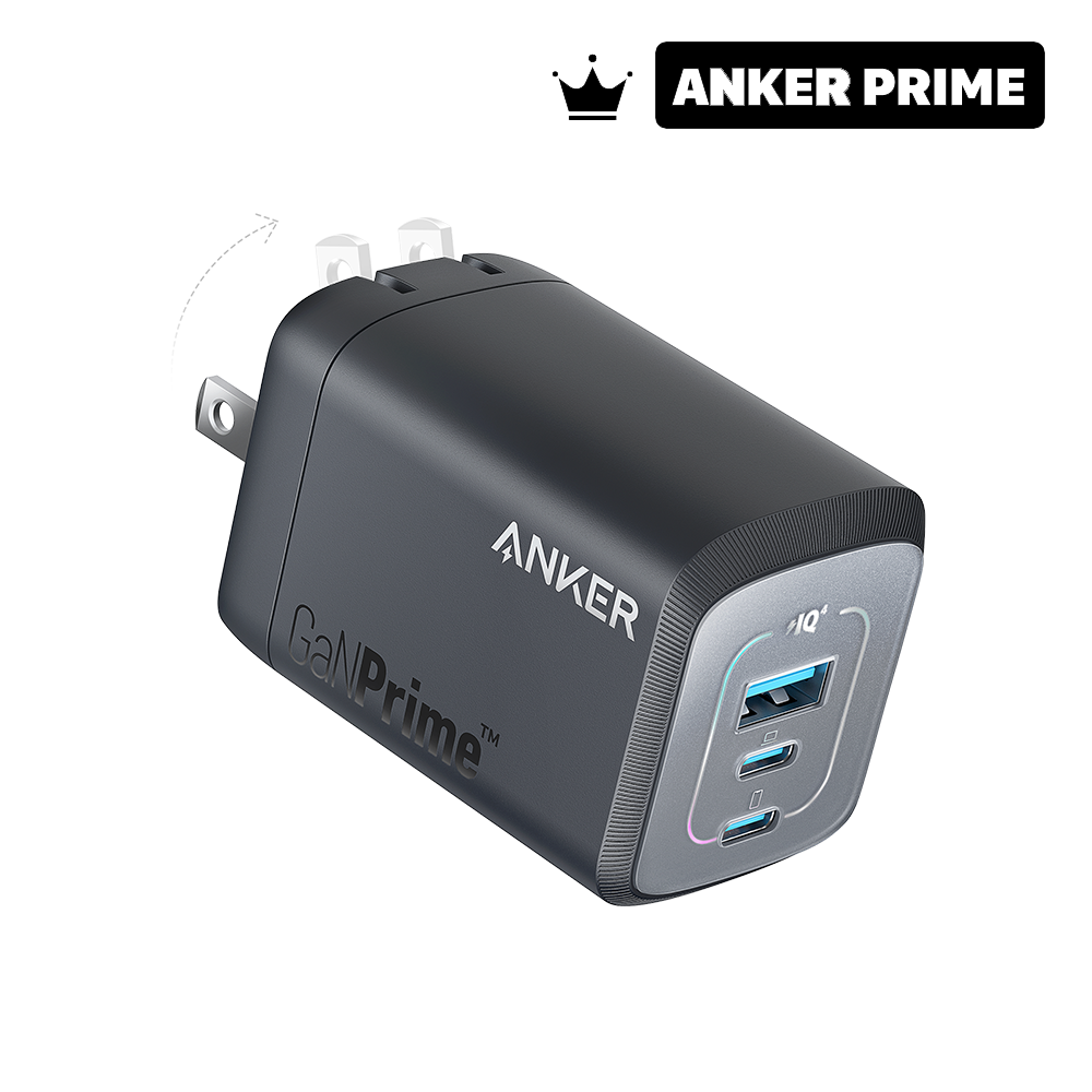 Sạc 3 Cổng Anker Prime 100W GaN - A2343 – ANKER Việt Nam