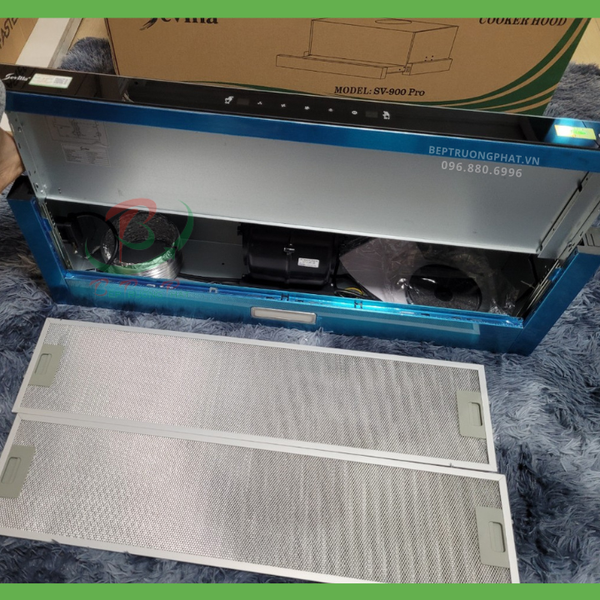 Máy hút mùi âm tủ Sevilla SV-900 Pro, hút khỏe, chạy êm – Bếp Trường Phát