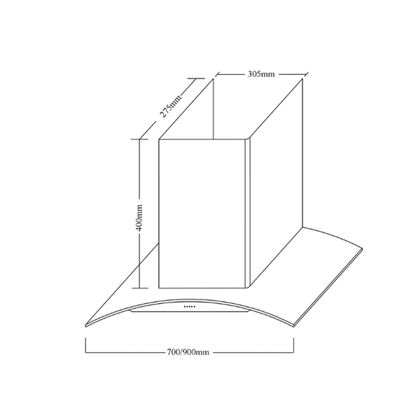 Máy hút mùi FD-5570 – Bếp Trường Phát