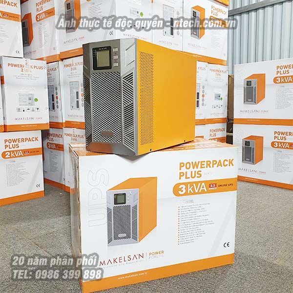 Bộ lưu điện ups Makelsan Powerpack Plus Series 3kVA – Ntech với 20 năm ...