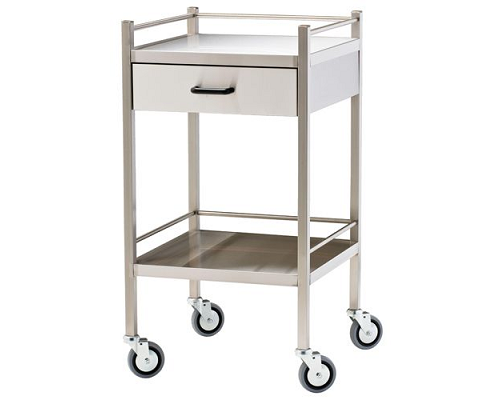 Stainless Steel Trolley w/ Drawer – TTG Engineering