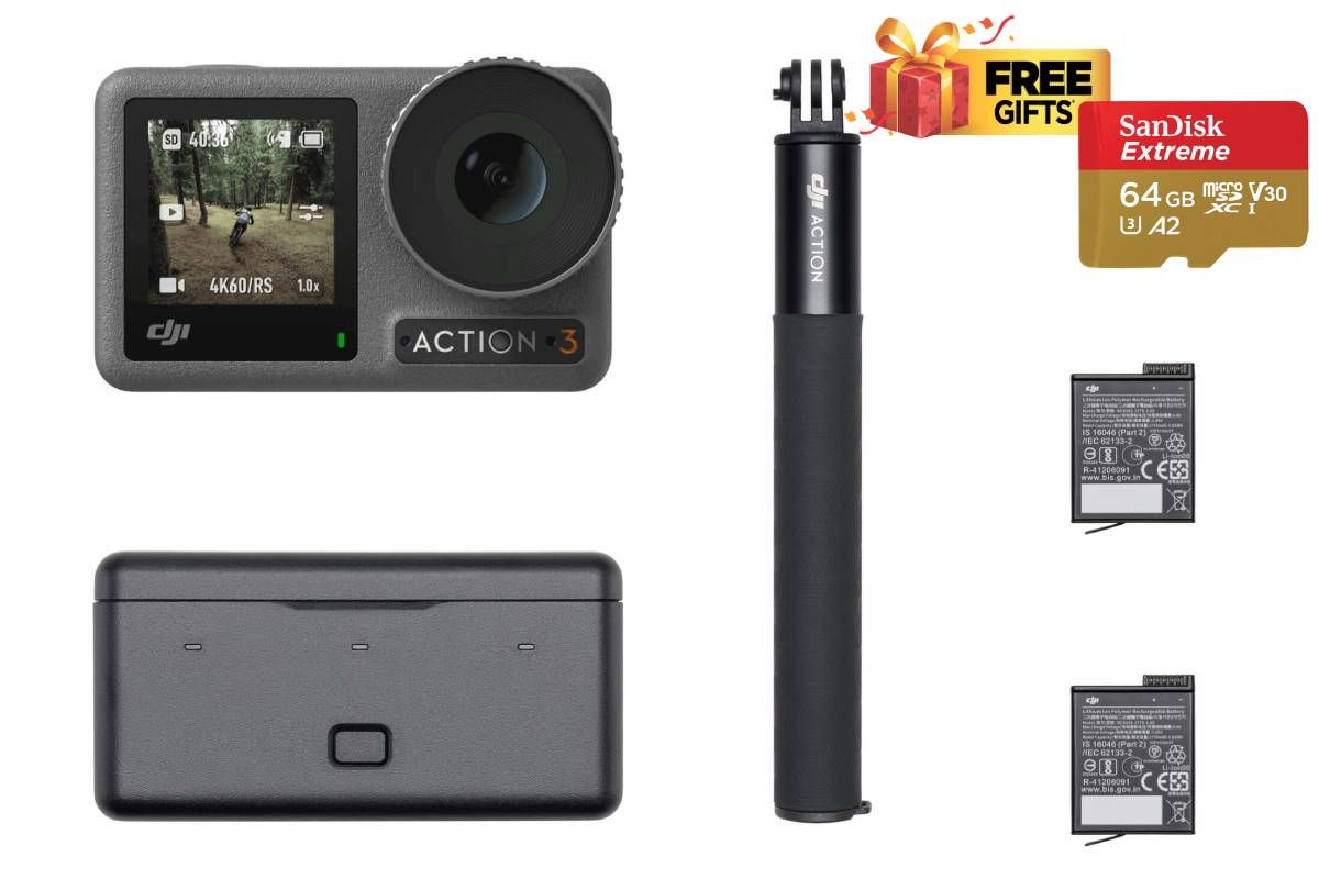 Camera DJI Osmo Action 3 Adventure Combo Chính Hãng Giá Tốt Nhất – NK ...