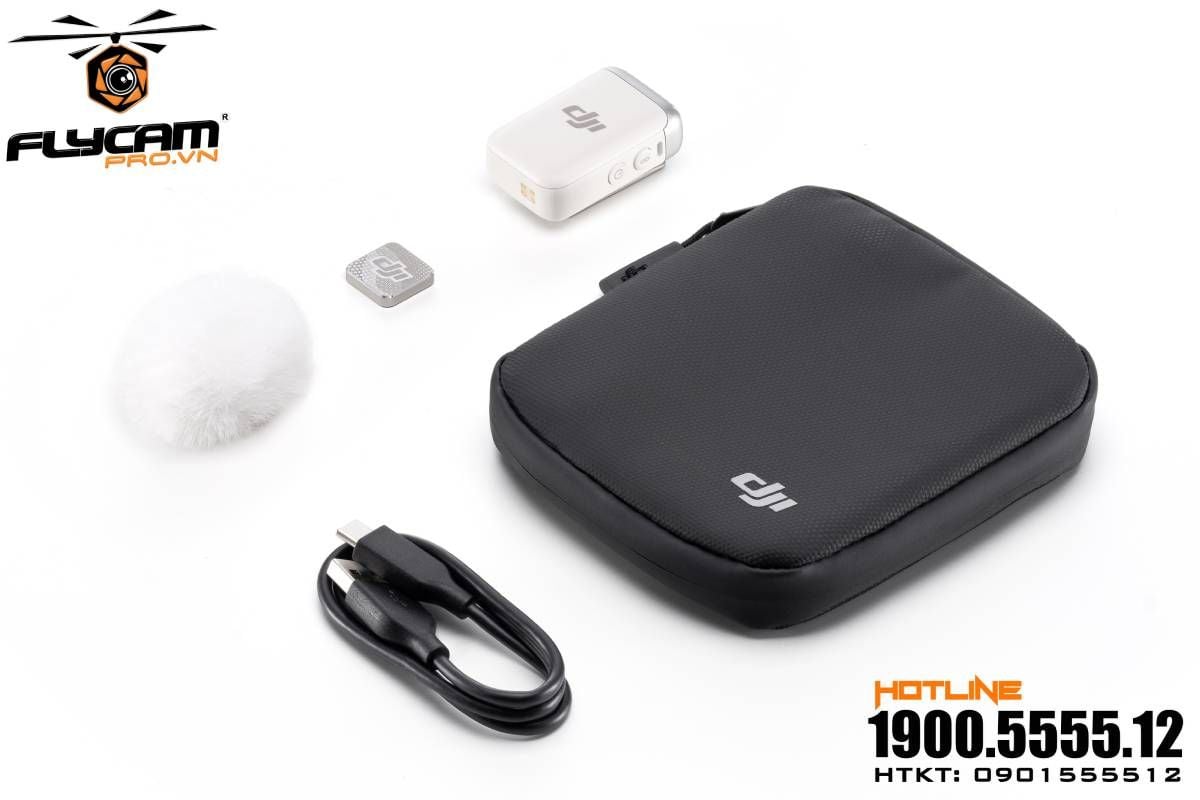 DJI Mic 2 Transmitter (Pearl White) – NK-PP & Bảo Hành Độc Quyền từ 2010