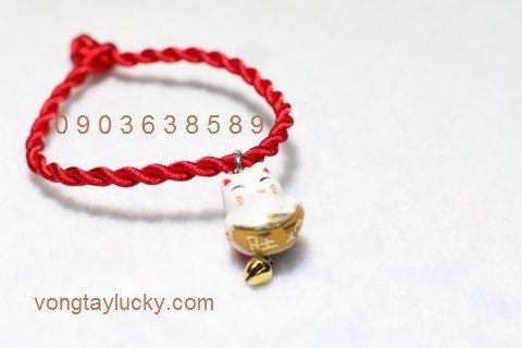 VÒNG-TAY-PHONG THỦY MÈO MANEKI NEKO tài lộc ôm thỏi vàng mẫu mới nhất ...